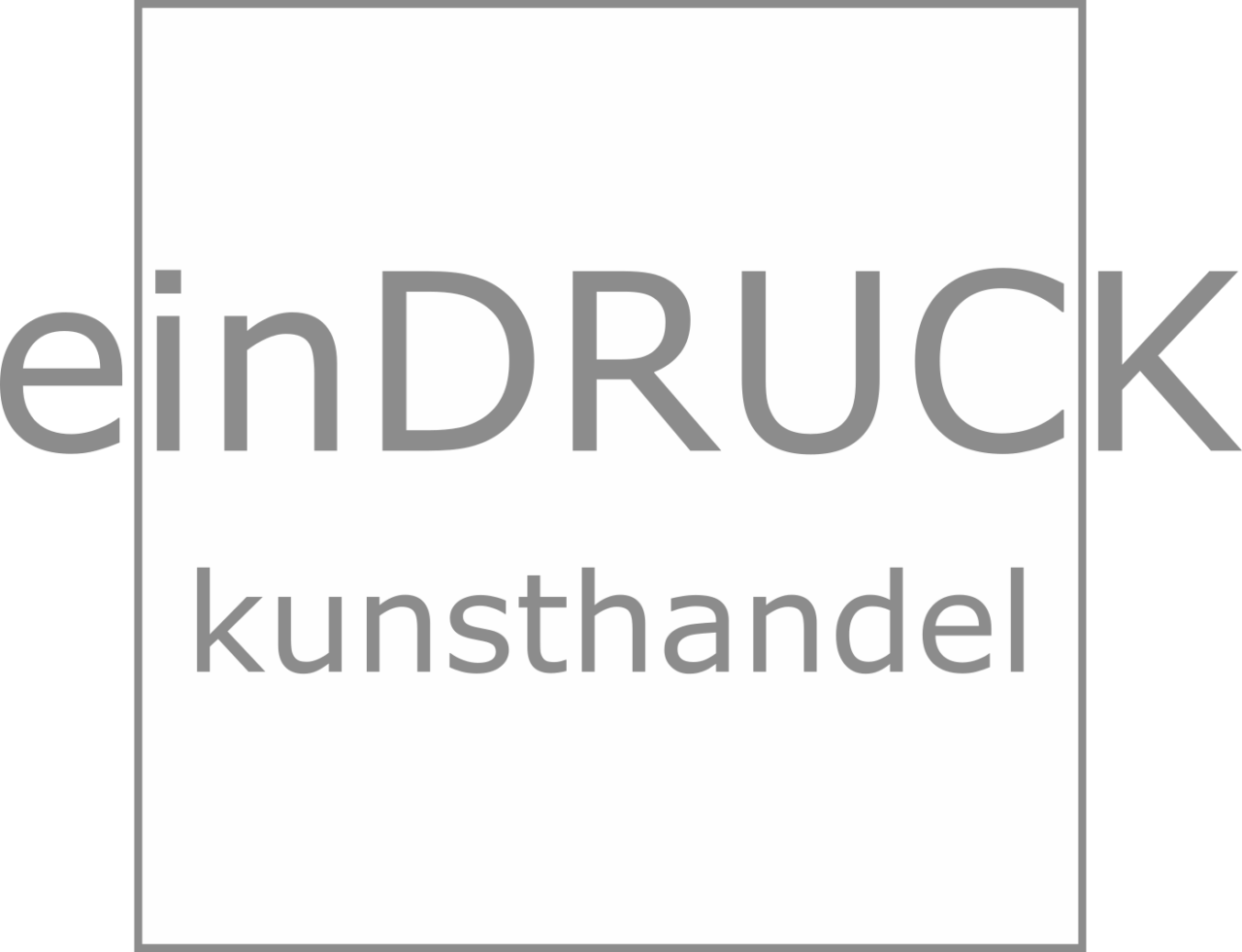 einDRUCK schafft Eindruck - handsignierte Druckgrafik für Ihr Zuhause ...